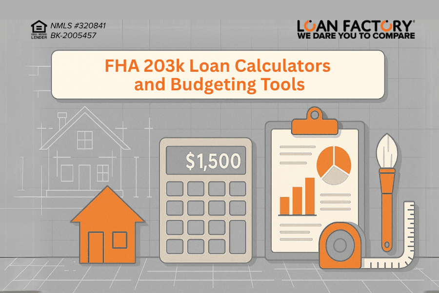 FHA 203k Loan Calculators and Budgeting Tools